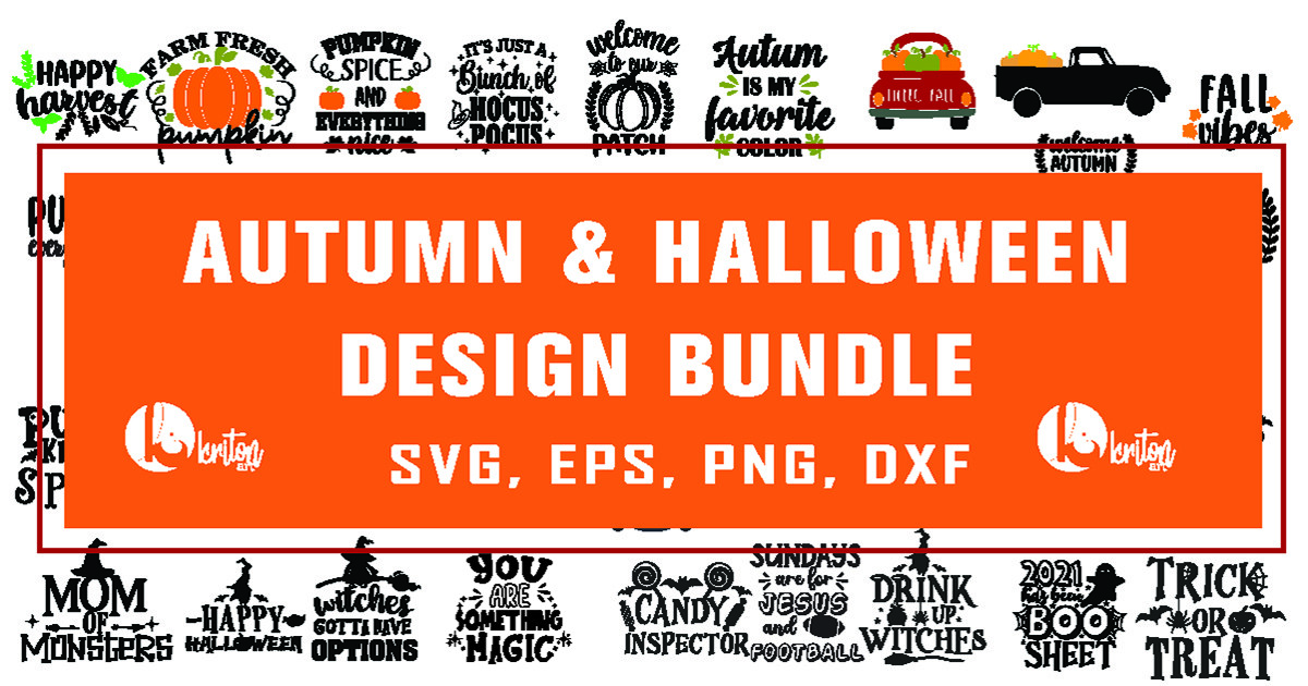 Autumn and Halloween SVG Bundle Bundle · Creative Fabrica