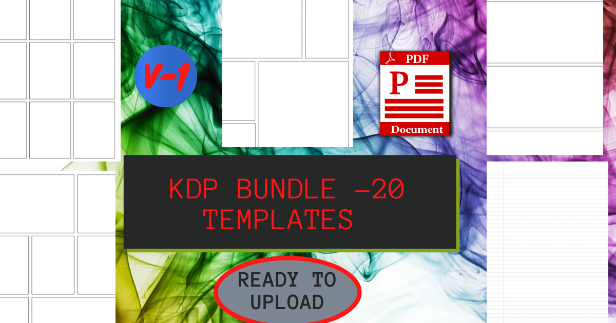 KDP Templates Bundle Bundle · Creative Fabrica
