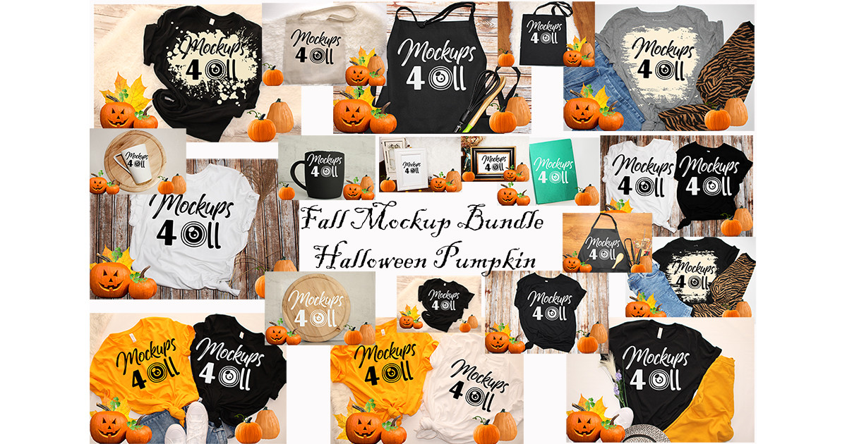 Fall Mockup Bundle Bundle · Creative Fabrica