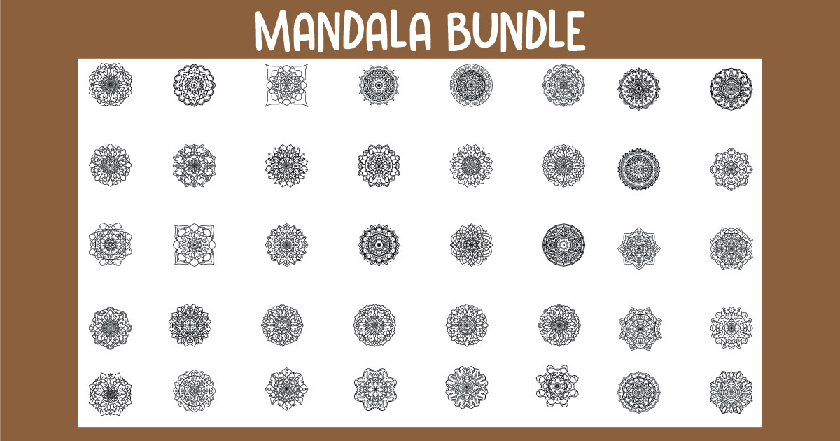 Mandala Bundle Bundle · Creative Fabrica