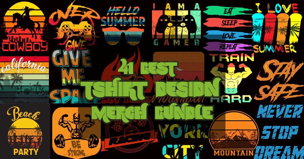 Best T-Shirt Designs Bundle Bundle · Creative Fabrica