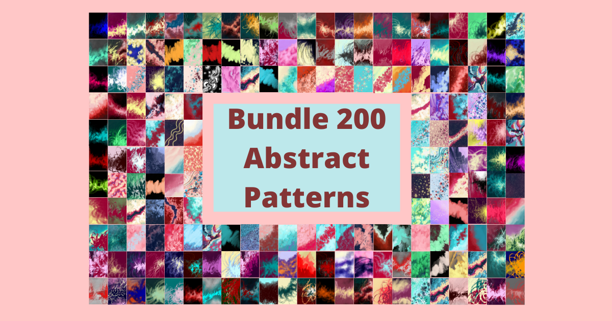 Abstract Pattern & Backgrounds Bundle Bundle · Creative Fabrica
