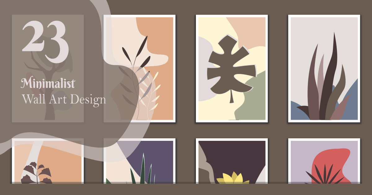 Minimalist Wall Art Design Bundle Bundle · Creative Fabrica