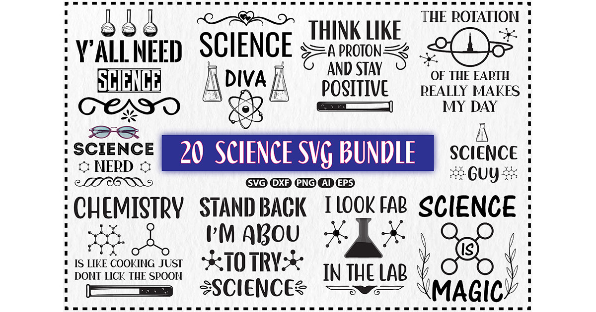 Science SVG Bundle Bundle · Creative Fabrica