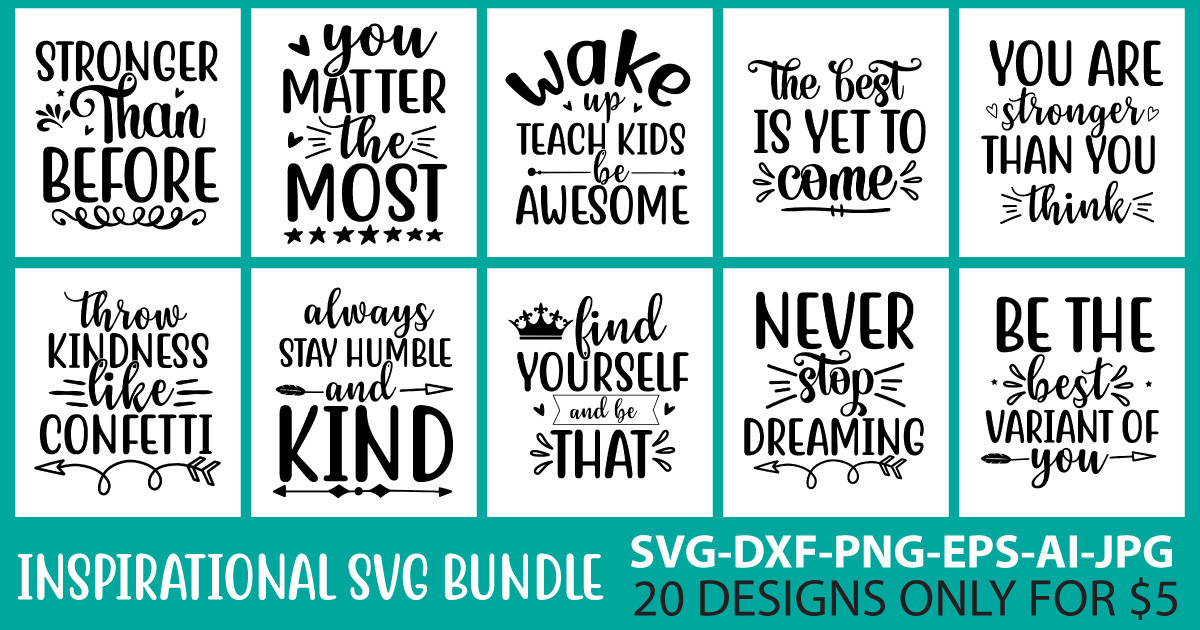 Inspirational Bundle Bundle · Creative Fabrica