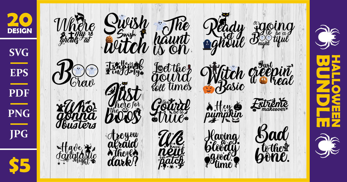 Halloween Bundle Bundle · Creative Fabrica