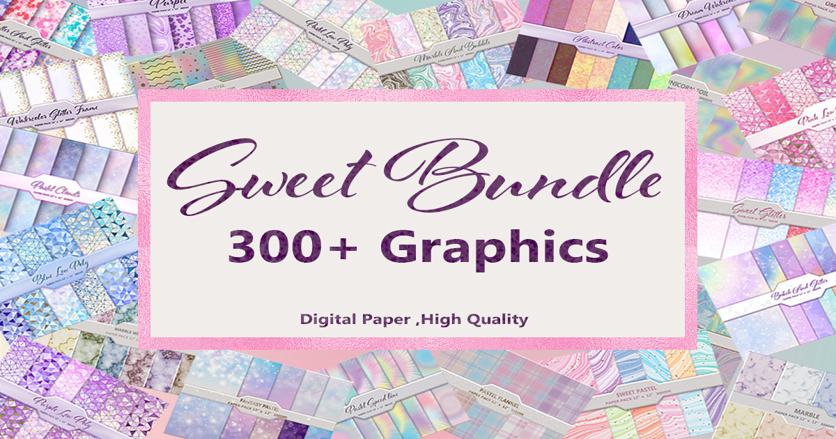 Sweet Graphics Bundle Bundle · Creative Fabrica