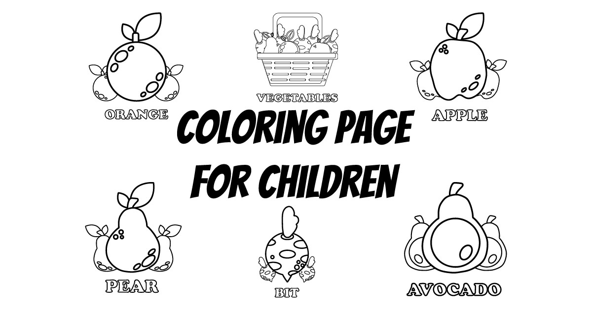 Coloring Pages for Children Bundle Bundle · Creative Fabrica
