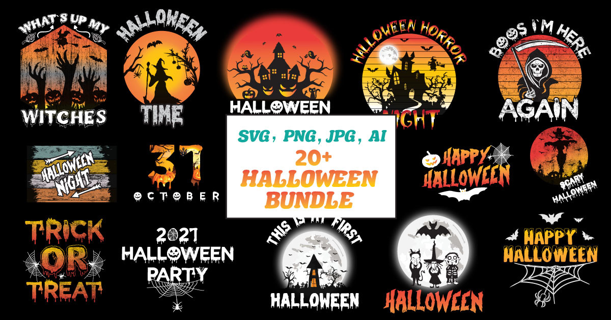 Halloween Bundle Bundle · Creative Fabrica