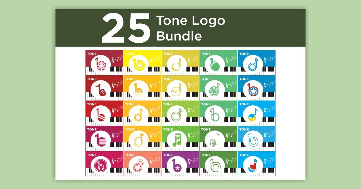 Tone Logo Bundle 2 Bundle · Creative Fabrica