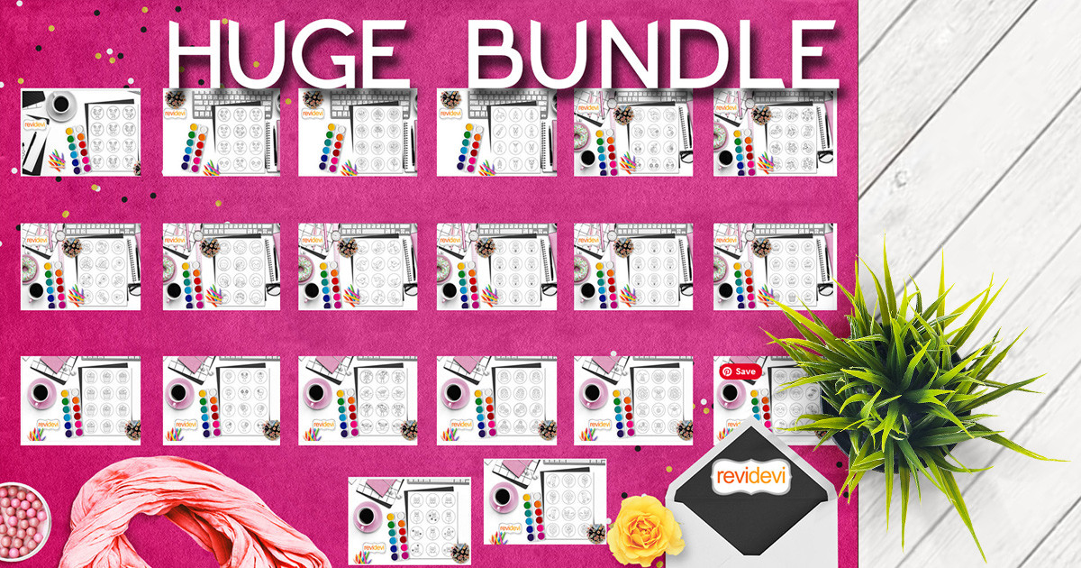 Coloring Pages for Kids Bundle Bundle · Creative Fabrica