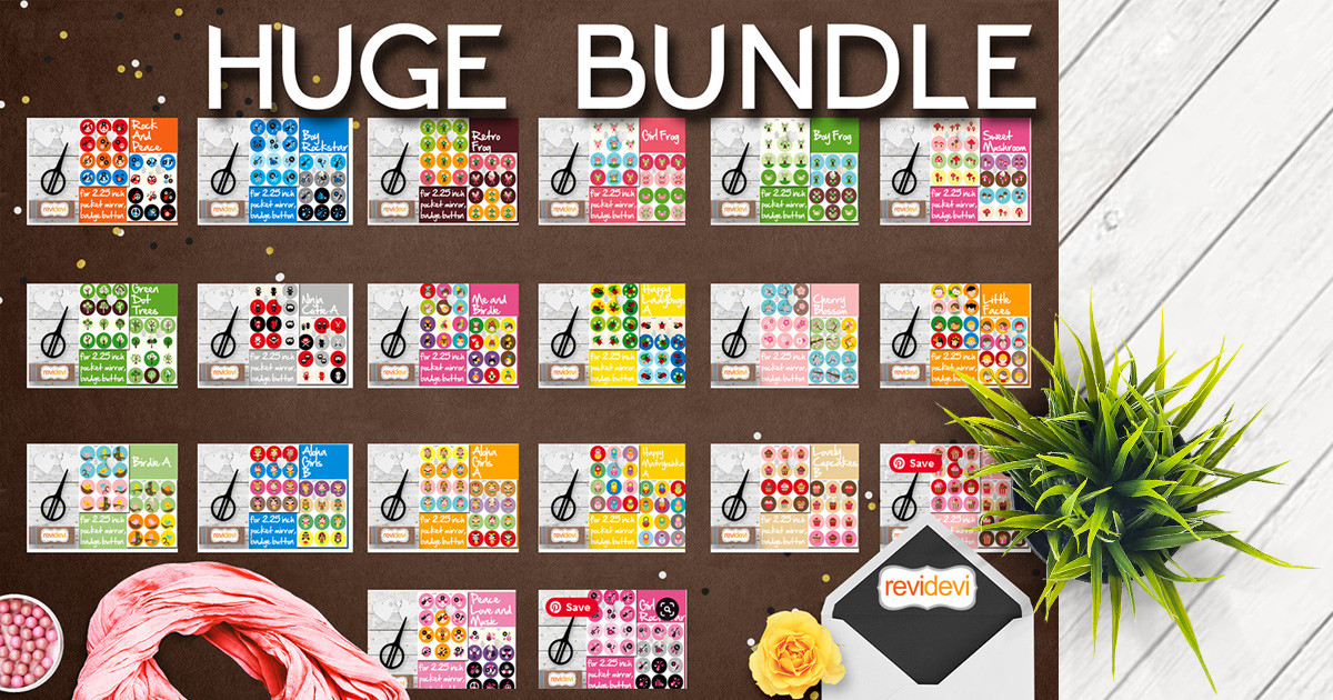 Printable Circle Images Bundle Bundle · Creative Fabrica