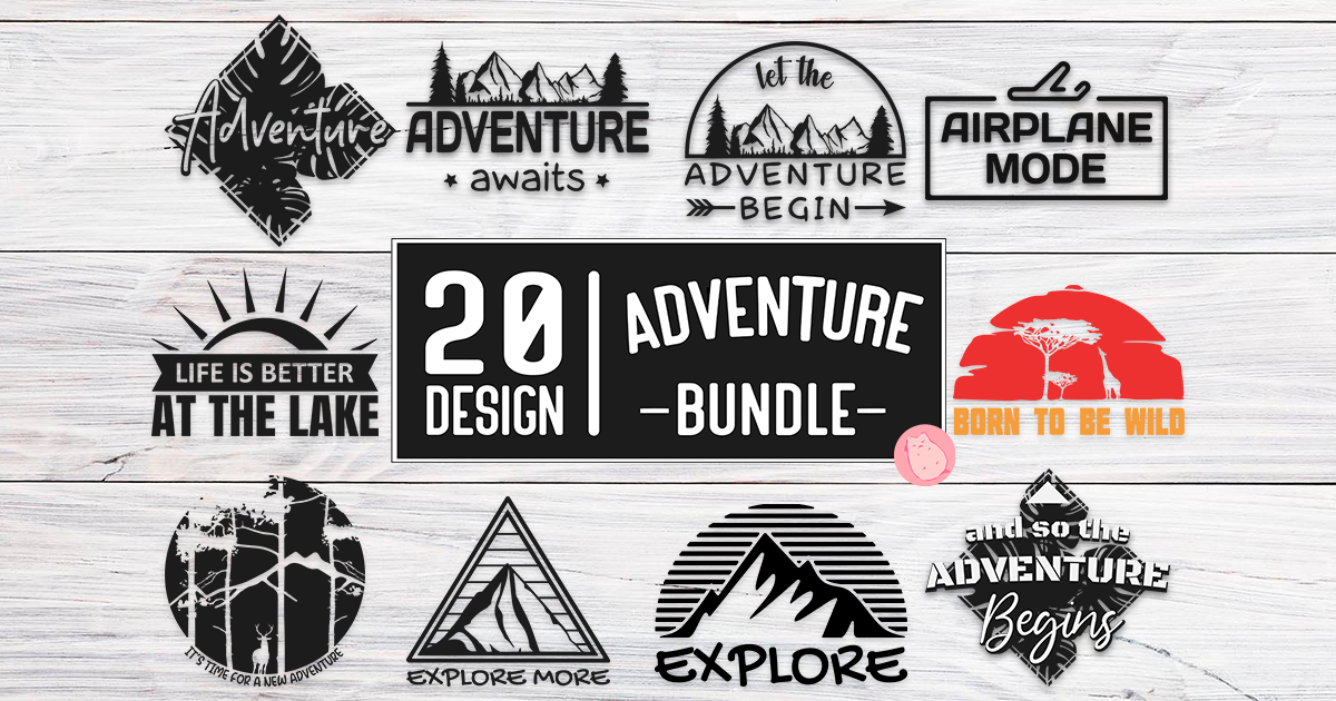 Adventure SVG Bundle Bundle · Creative Fabrica