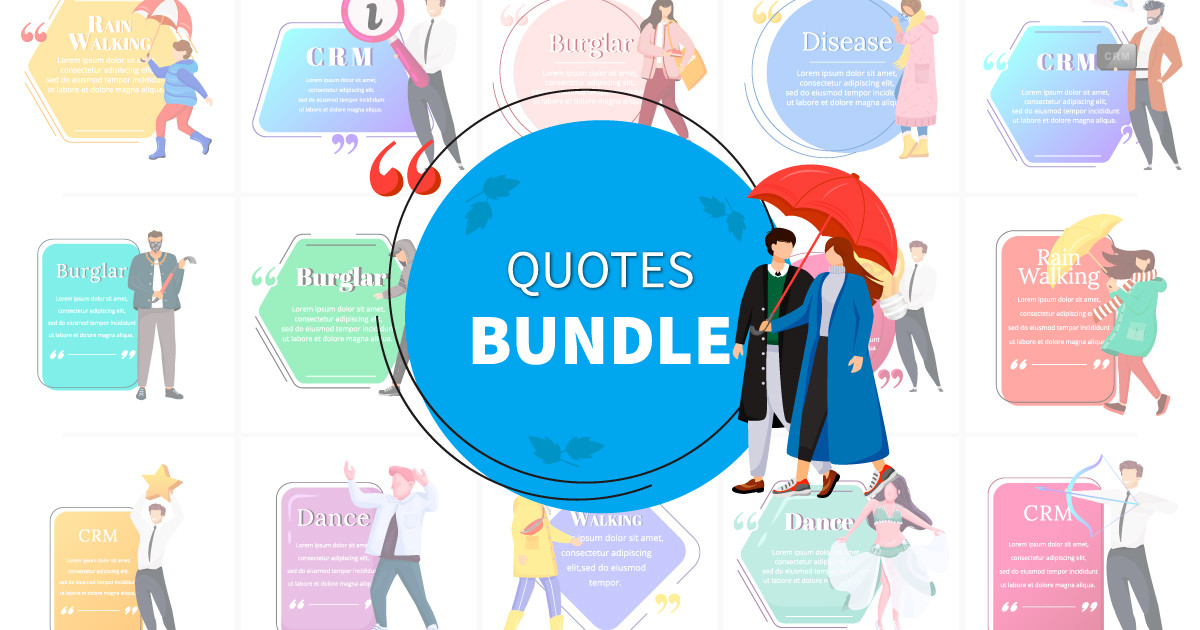 Quotes Bundle Bundle · Creative Fabrica