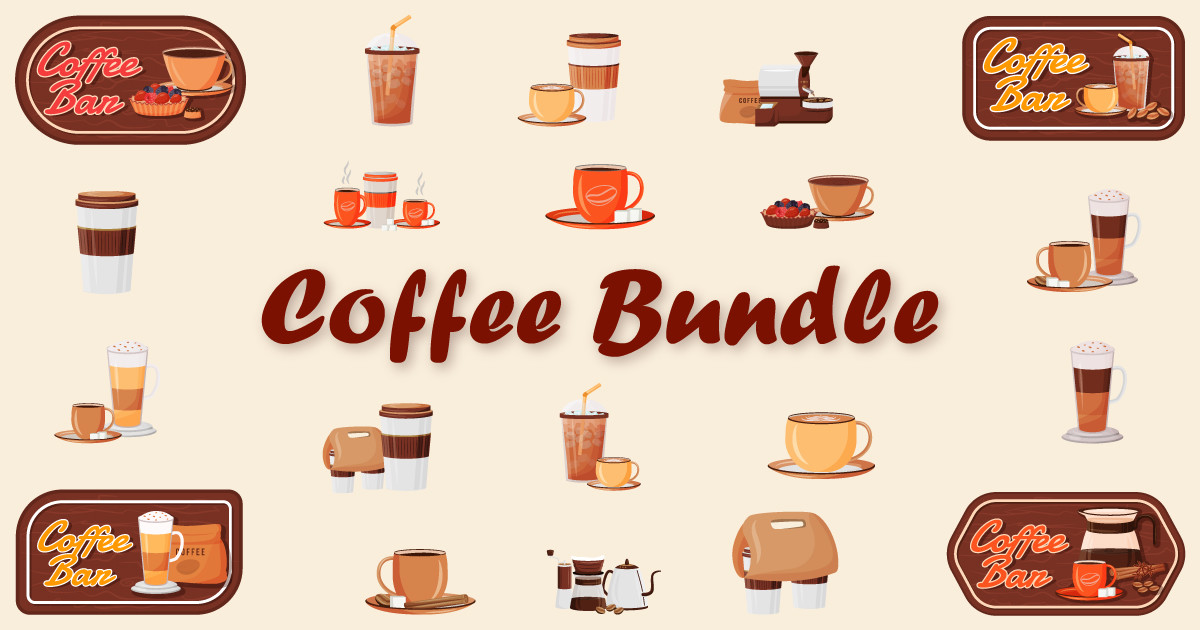 Coffee Bundle Bundle · Creative Fabrica