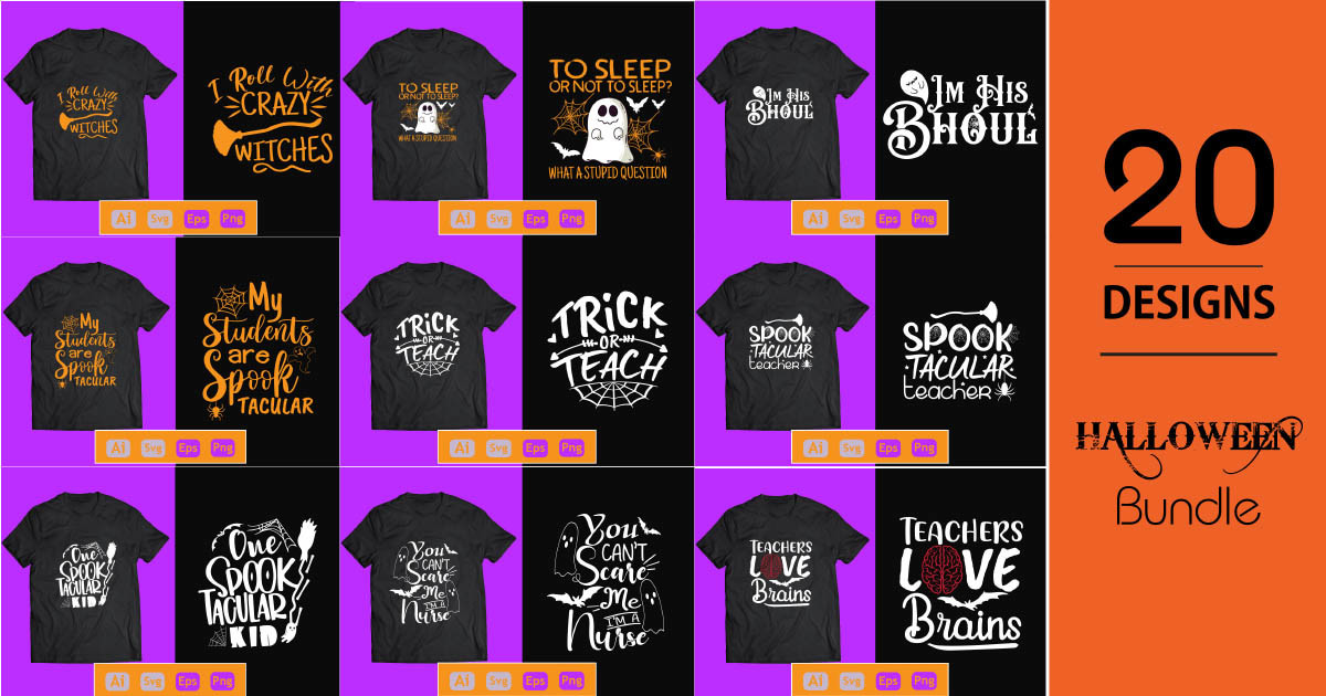 Halloween Bundle Bundle · Creative Fabrica