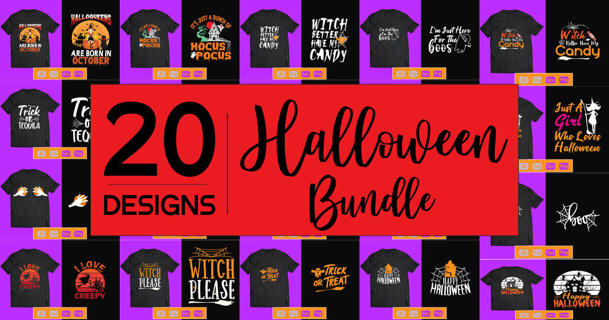 Halloween Mega Bundle Bundle · Creative Fabrica