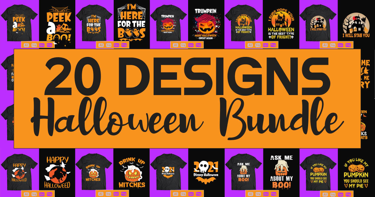 Halloween Mega Bundle Bundle · Creative Fabrica