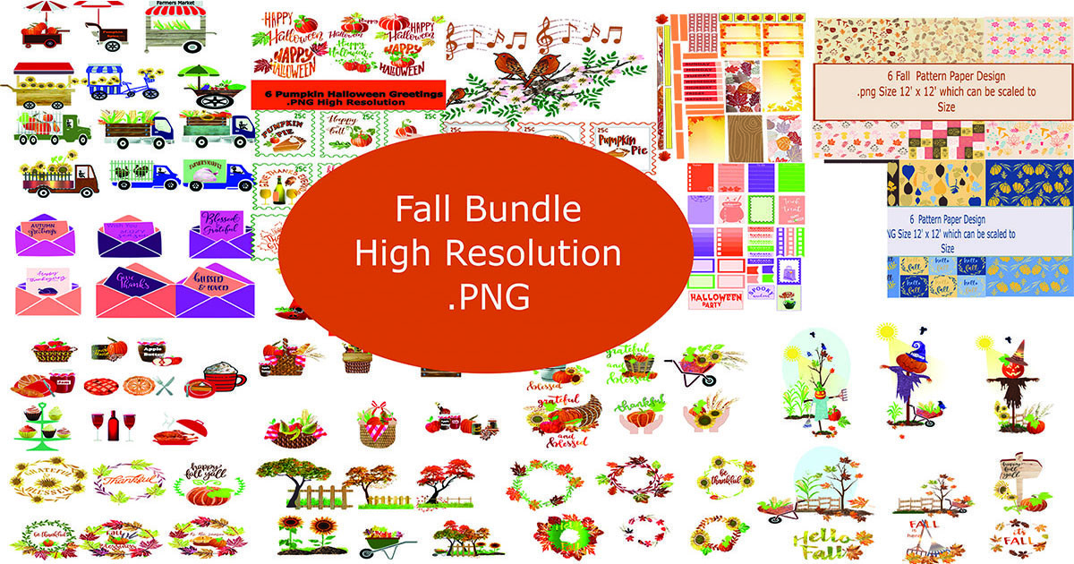 Fall Bundle Bundle · Creative Fabrica