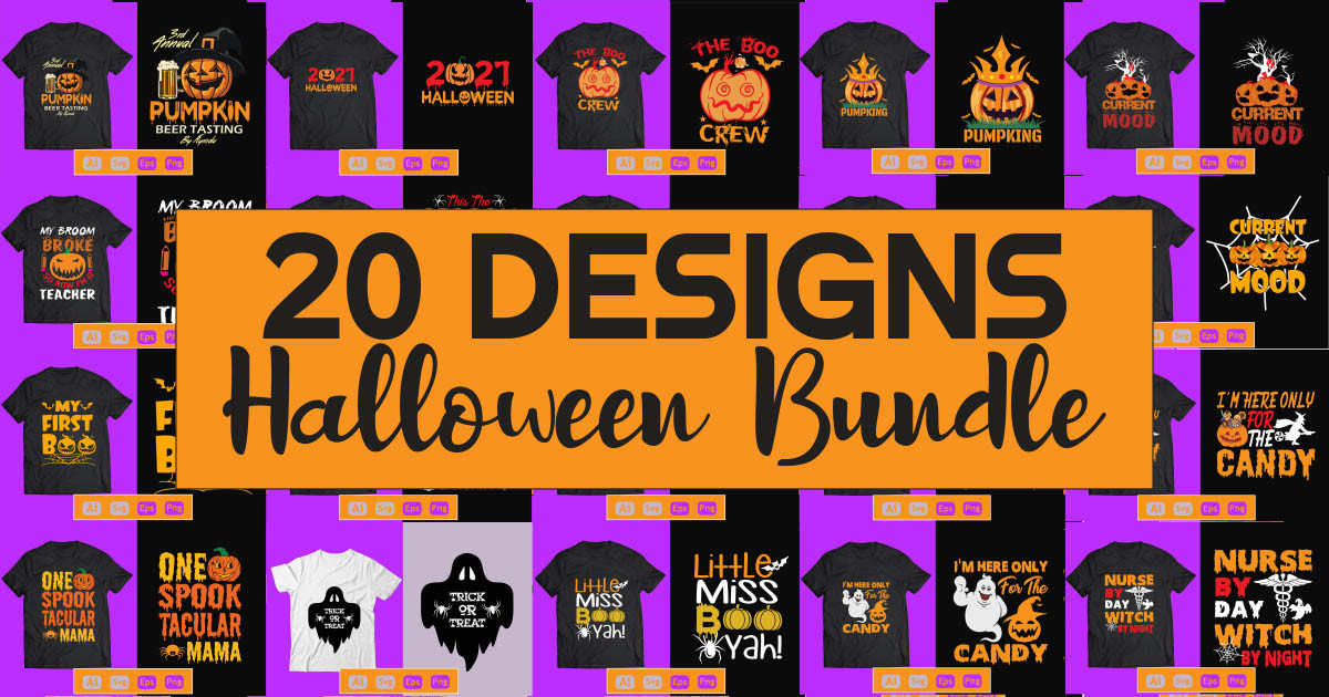 Halloween Mega Bundle Bundle · Creative Fabrica