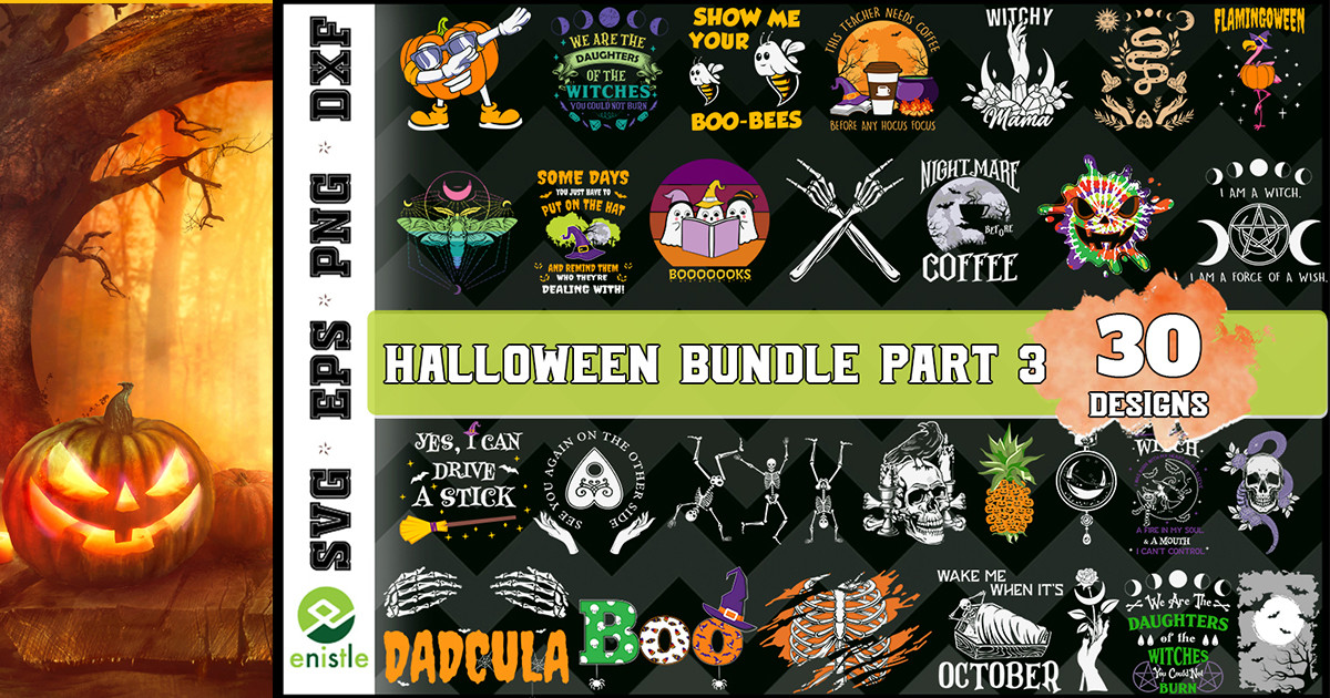 Halloween Graphic Bundle Part 3 Bundle · Creative Fabrica