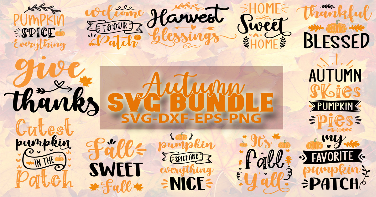 Autumn SVG Bundle Vol 2 Bundle · Creative Fabrica