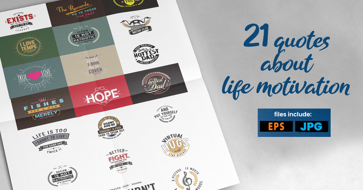 Motivation Quotes Bundle Bundle · Creative Fabrica