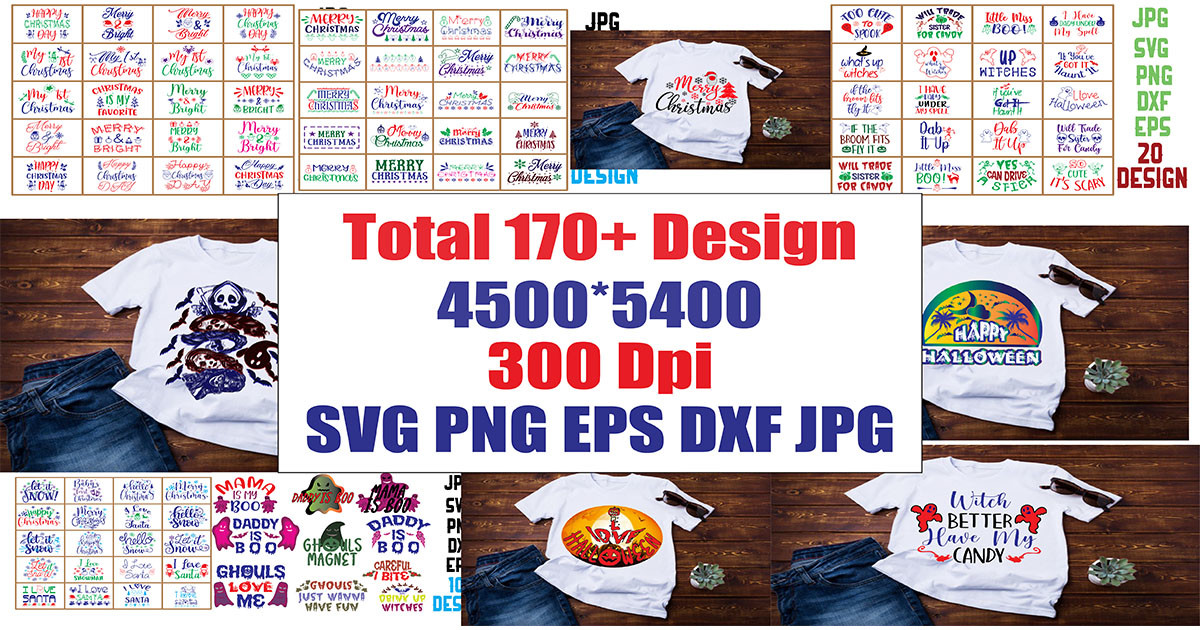 Halloween Christmas Bundle Bundle · Creative Fabrica