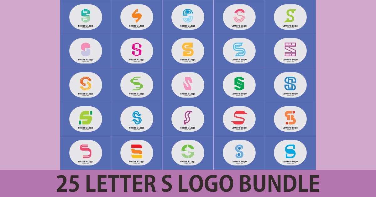 Letter S Logo Bundle 1 Bundle · Creative Fabrica
