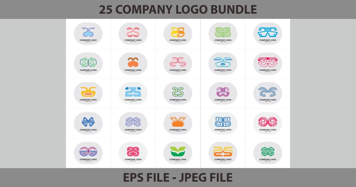 Company Logo Bundle 1 Bundle · Creative Fabrica