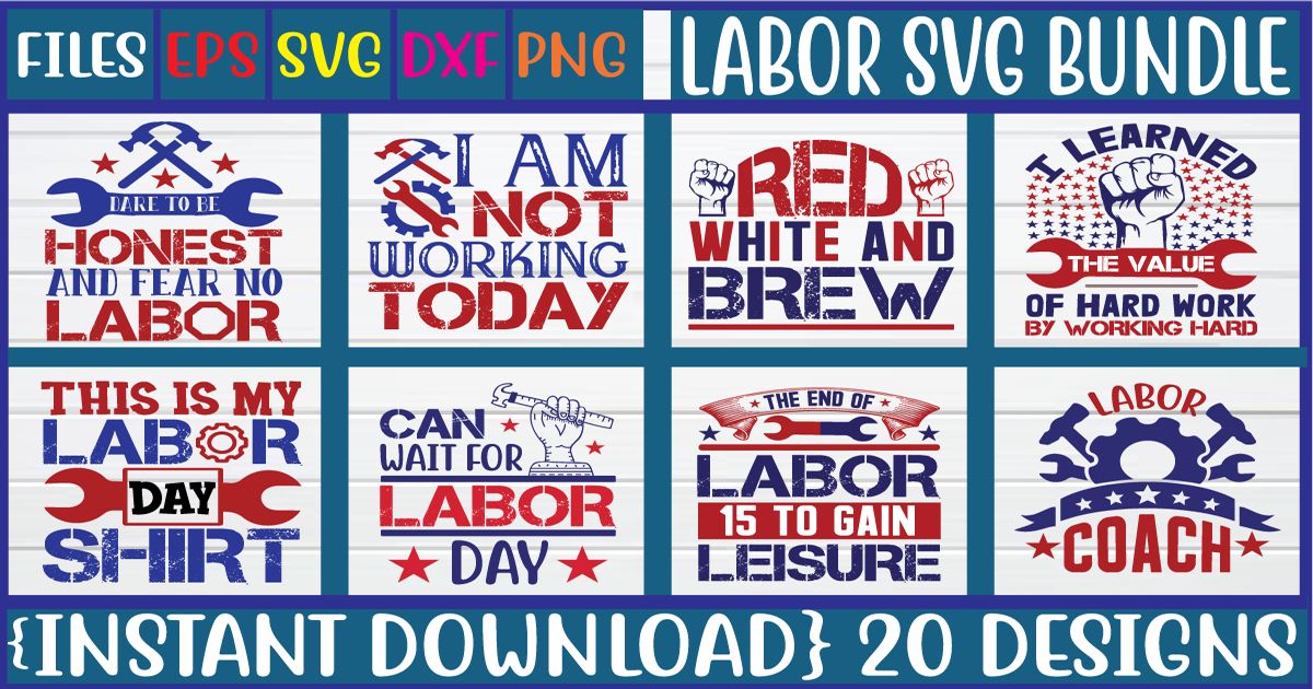 Labor SVG Bundle Bundle · Creative Fabrica
