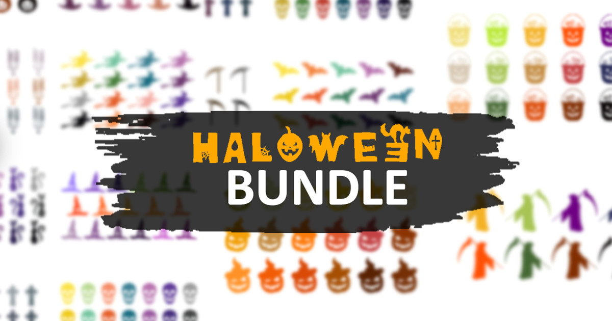 Halloween Colorful Bundle Bundle · Creative Fabrica
