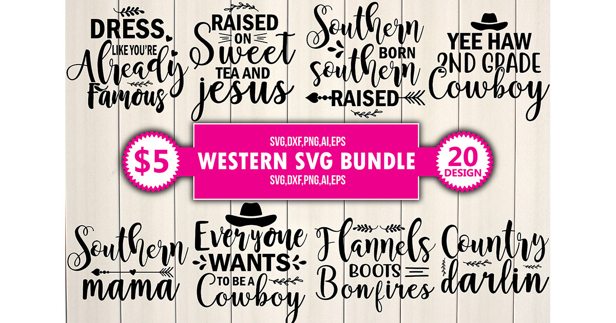 Western SVG Bundle Bundle · Creative Fabrica