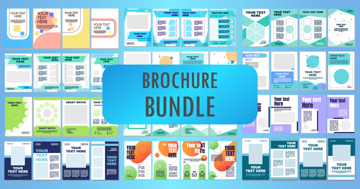 Brochure Bundle Bundle · Creative Fabrica