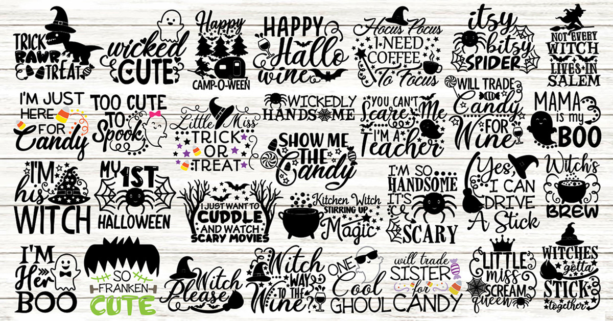 Halloween SVG Bundle Volume 1 Bundle · Creative Fabrica