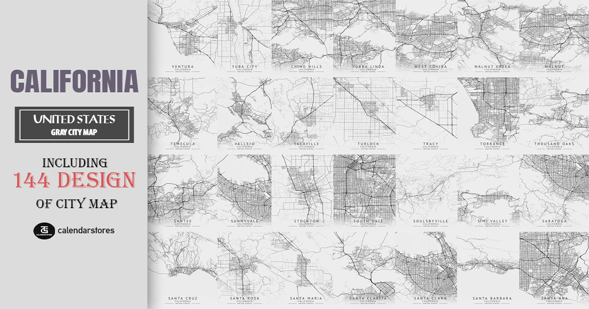 California - US Bundle · Creative Fabrica