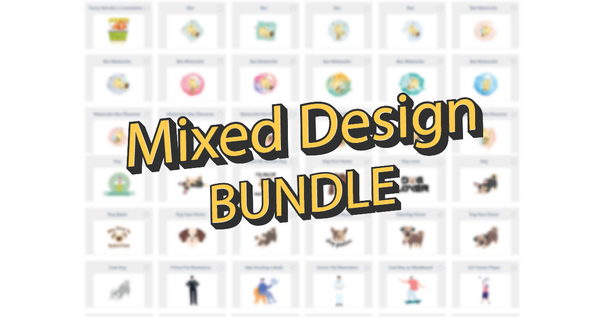 Mixed Design Bundle Bundle · Creative Fabrica