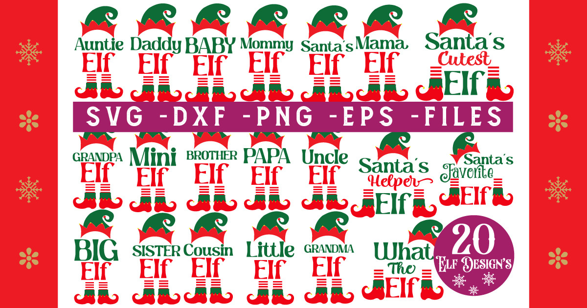 Christmas Elf Bundle Bundle · Creative Fabrica