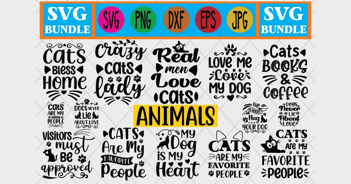 Animals SVG Bundle Bundle · Creative Fabrica