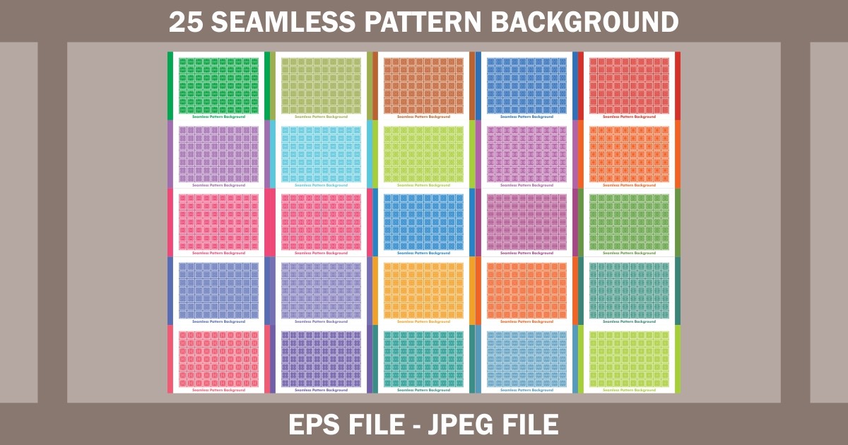 Seamless Pattern Background Bundle 1 Bundle · Creative Fabrica