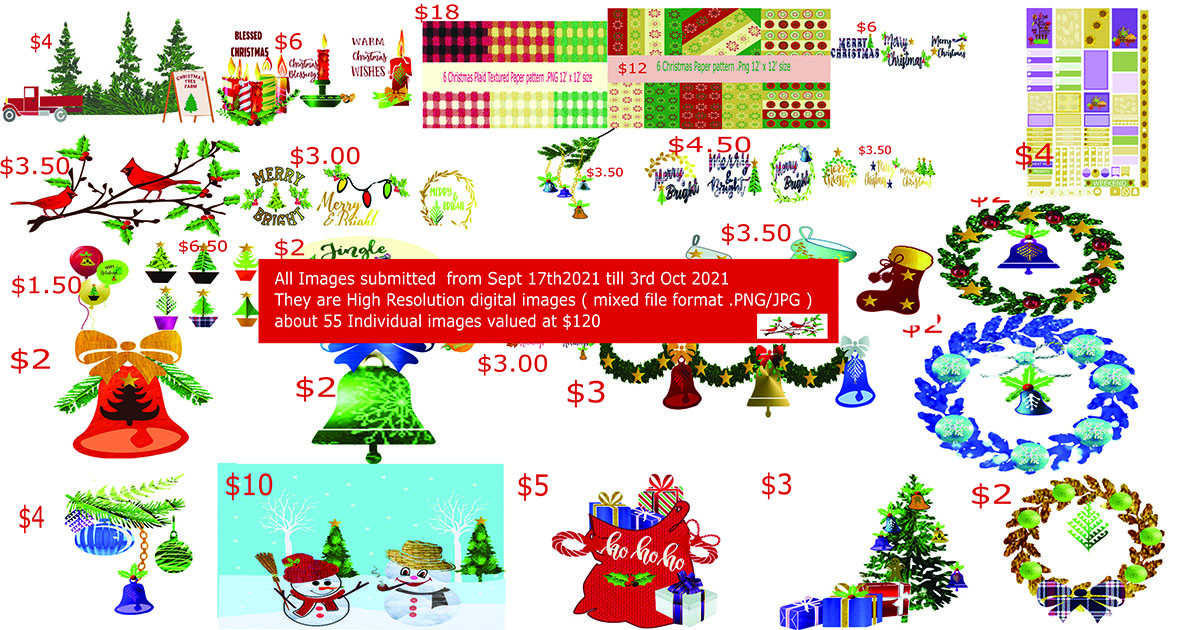 Christmas Bundle (2021) 2 Bundle · Creative Fabrica