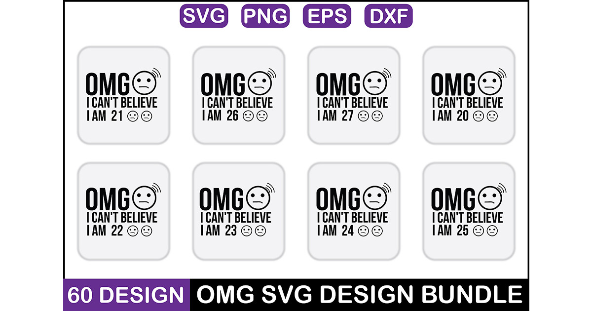 Omg! SVG Design Bundle Bundle · Creative Fabrica