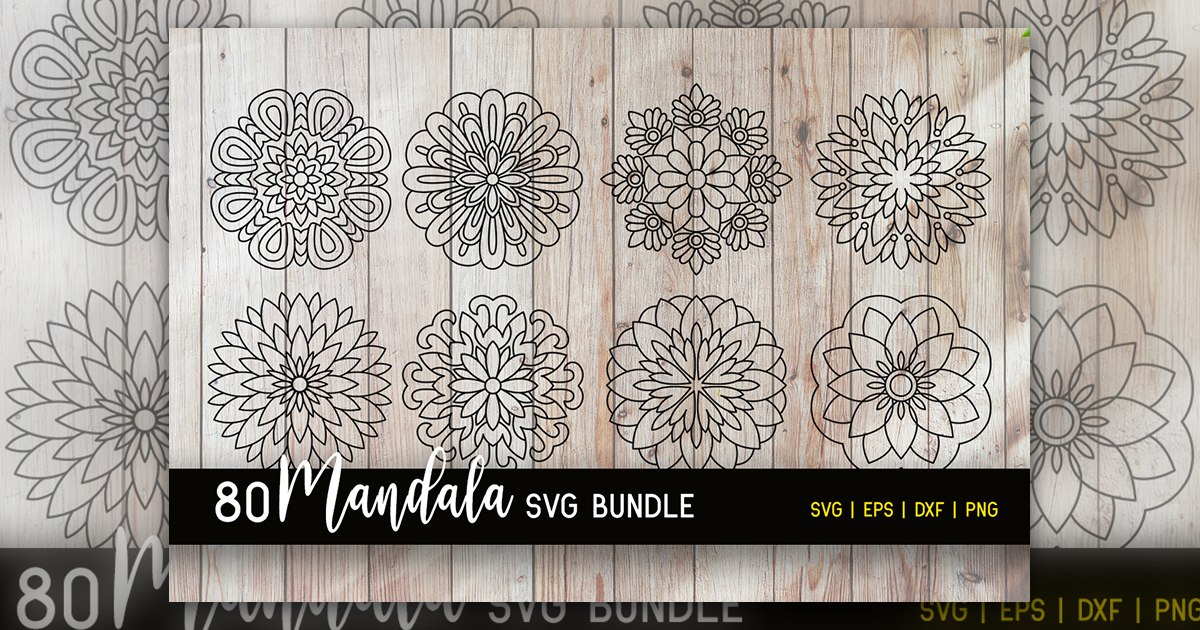 Mandala SVG Bundle Bundle · Creative Fabrica