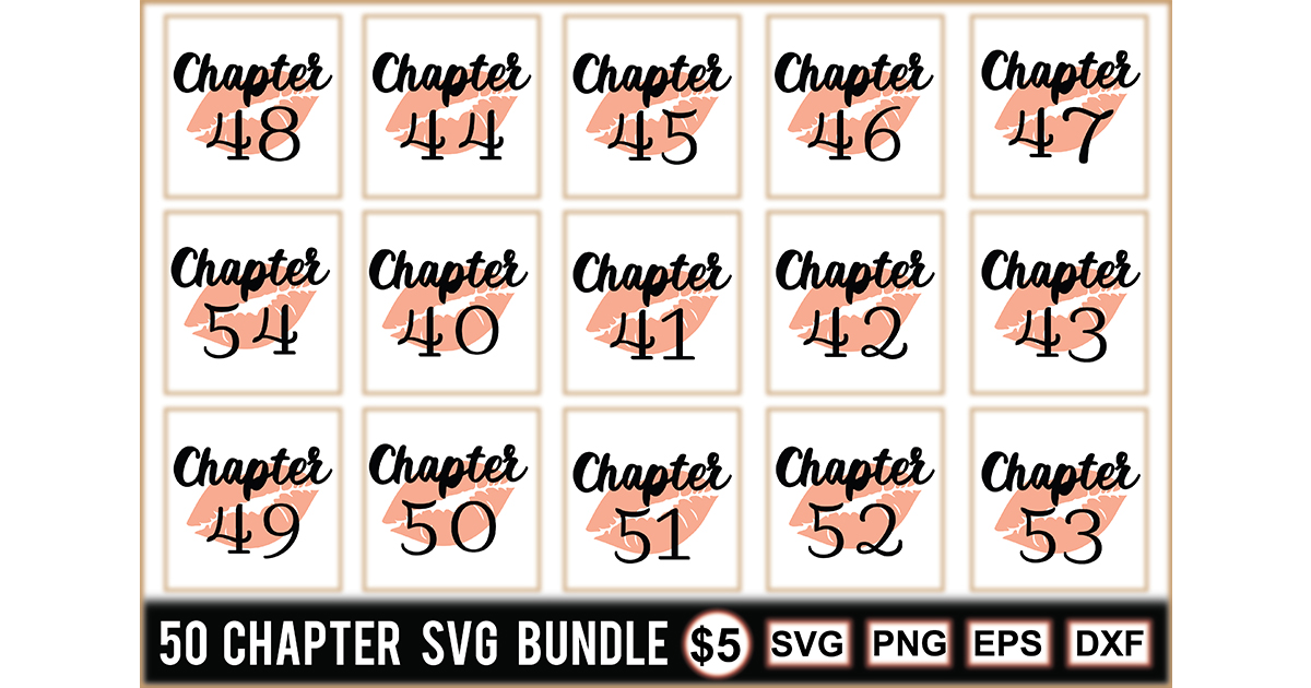 Chapter SVG Bundle Bundle · Creative Fabrica